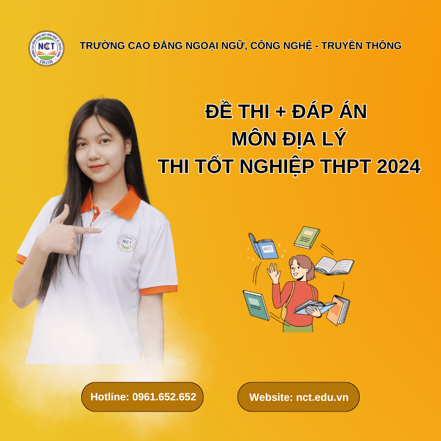 Đáp án và đề thi tốt nghiệp THPT môn Địa lí 2024 - Cập nhật liên tục ...